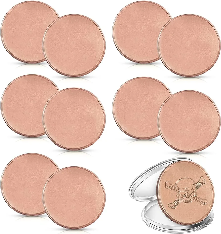 Custom Blank Metal Challenge Coin - 50mm Sublimation