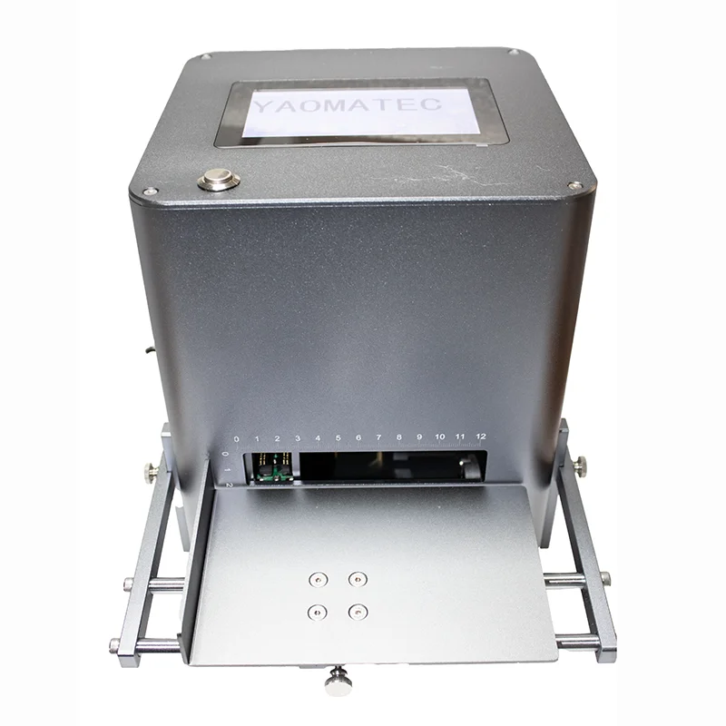 Yaomatec Portable Automatic Expiry Date Desktop Static Printer Batch Code Coding Machine Static ...