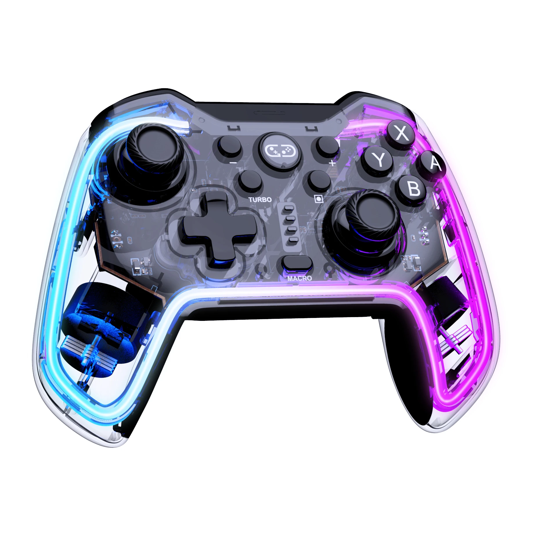 Saitake RGB Wireless Gaming Controller Programmable Buttons Ergonomic ...