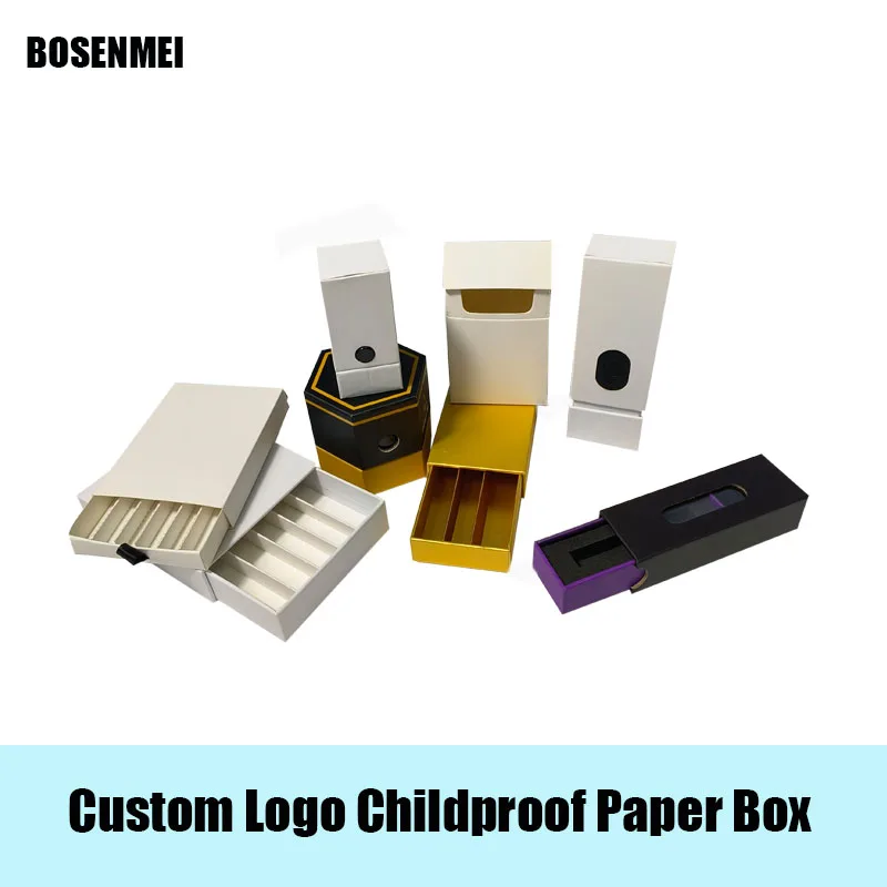 Custom Child Proof Packaging Child Proof Tin Certification Cartridge ...