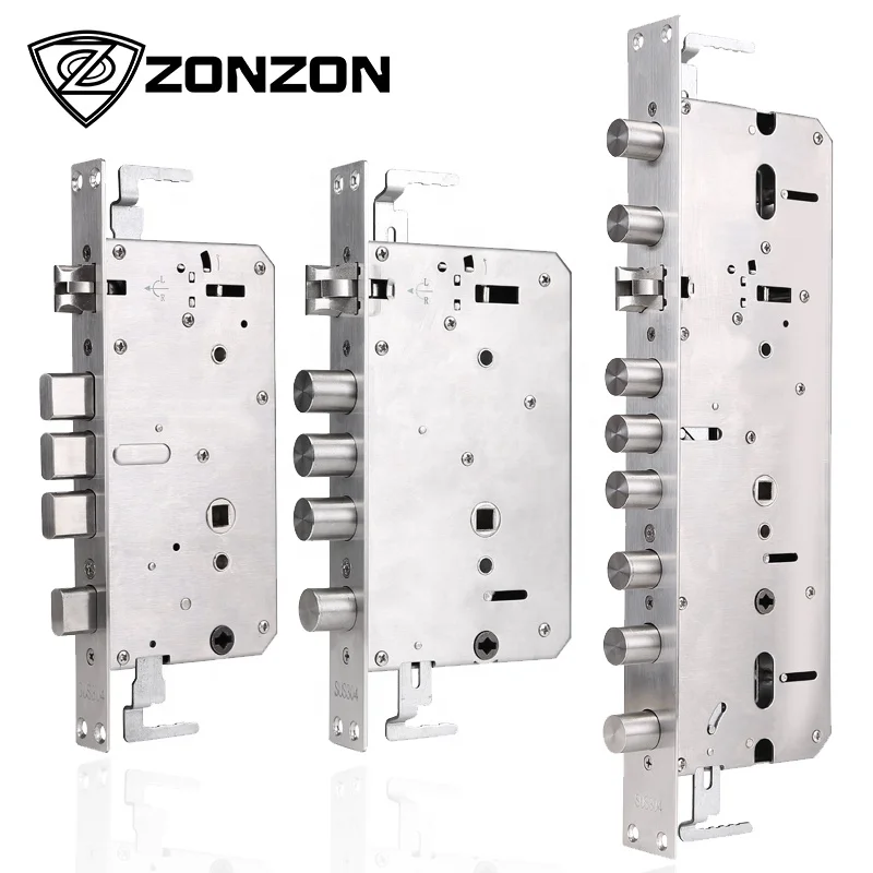 Eu Standard Full-automation Smart Lock Body Hardware Cylinder Mortise ...