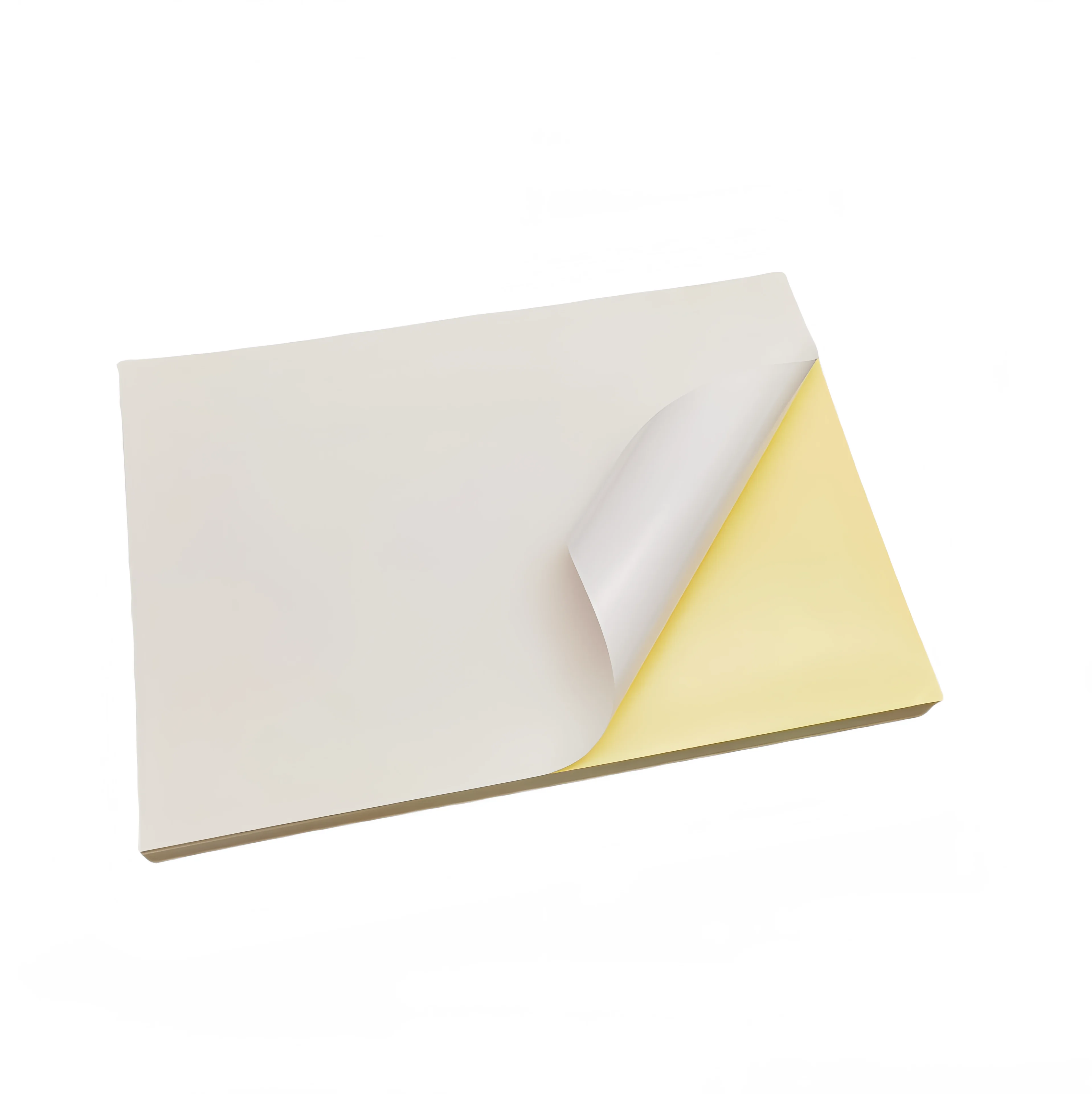 Printable clear A4 adhesive paper glossy Inkjet Laser Printing blank ...