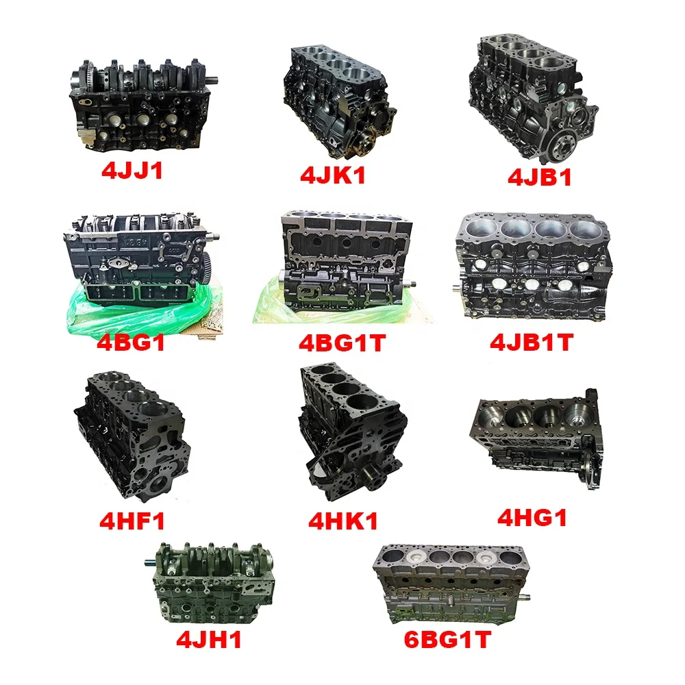 High Quality 5.2L Diesel Motor 4HK1 Engine Long Block for ISUZU Motor ...