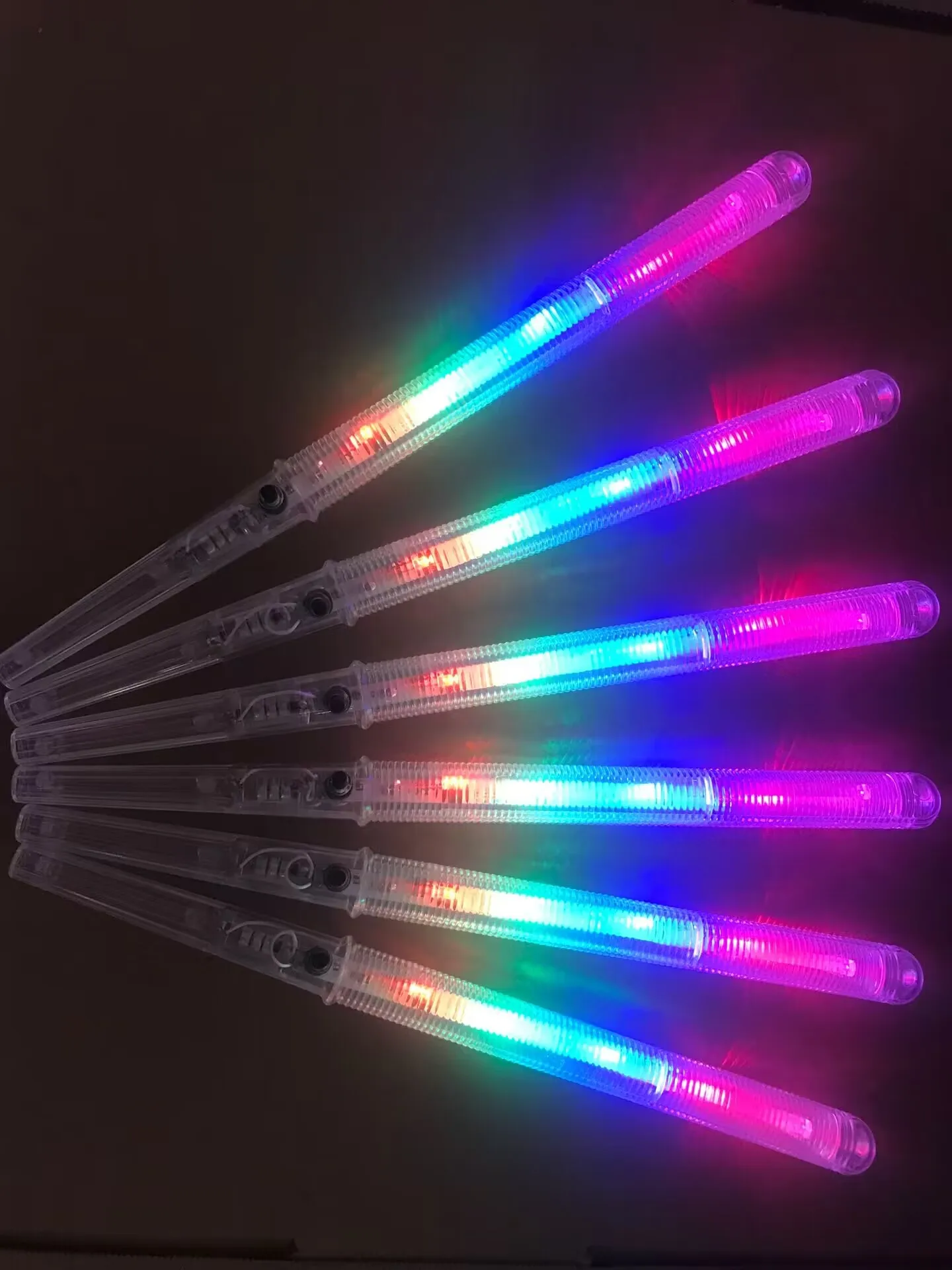 LED Cotton Candy Cones - Glowing Marshmallow Stick Party Favors