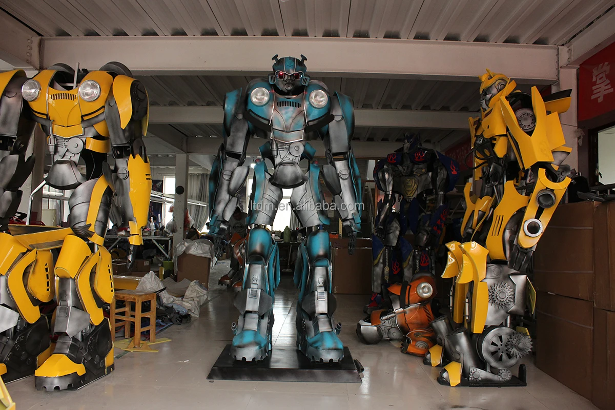 Robot Costume Giant Life Size Realistic Bumblebee Suit For Party ...