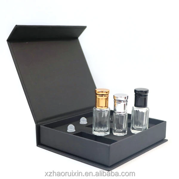 Custom Luxury Wood Cardboard Packaging for Perfume Bottles