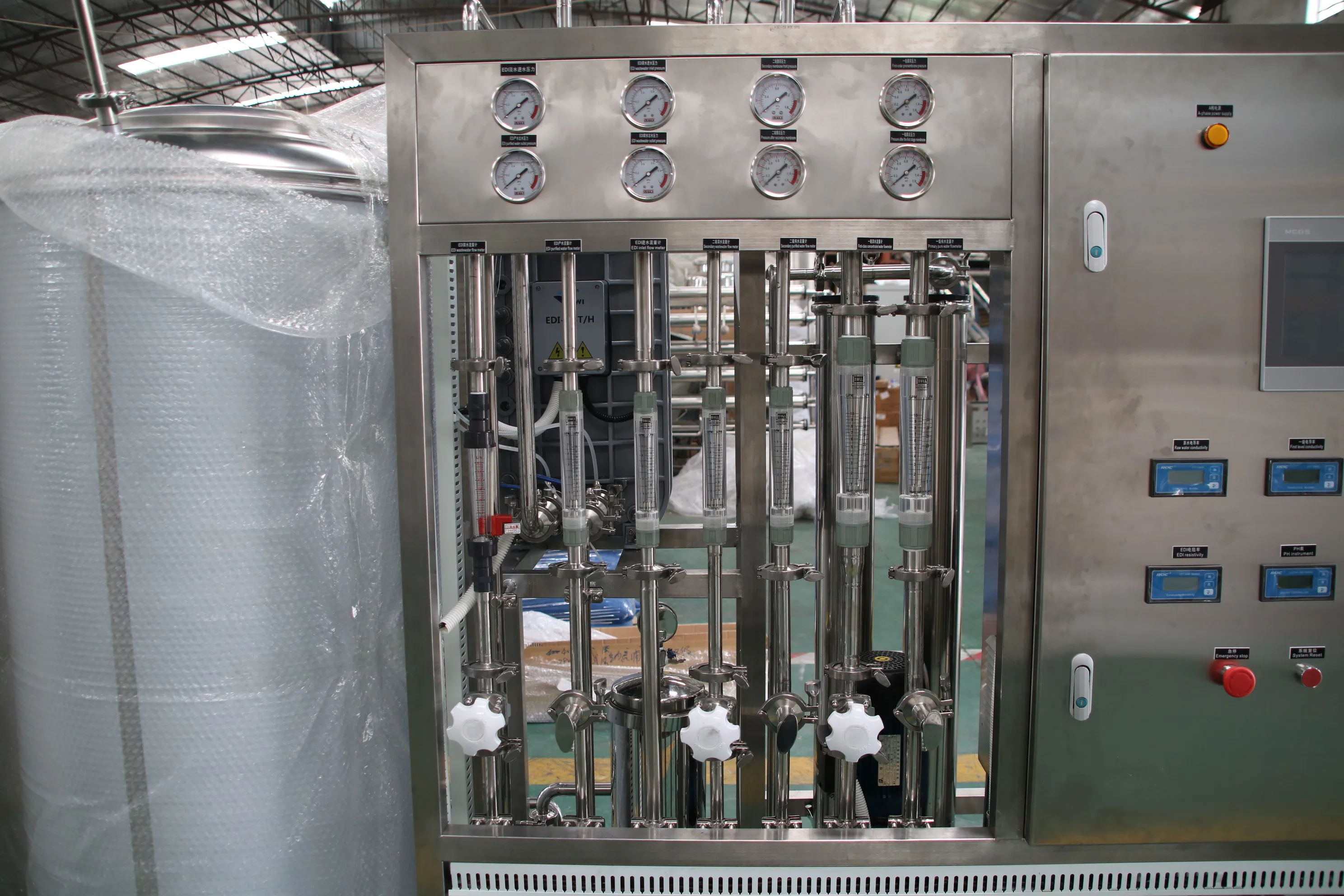 Edi Ultrapure Water System Industrial Water Filter Machine 500l/h ...