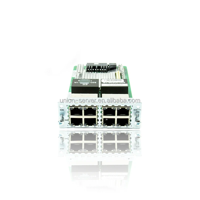 Original New Nim-8ce1t1-pri T1/e1 Voice And Wan Network Interface ...