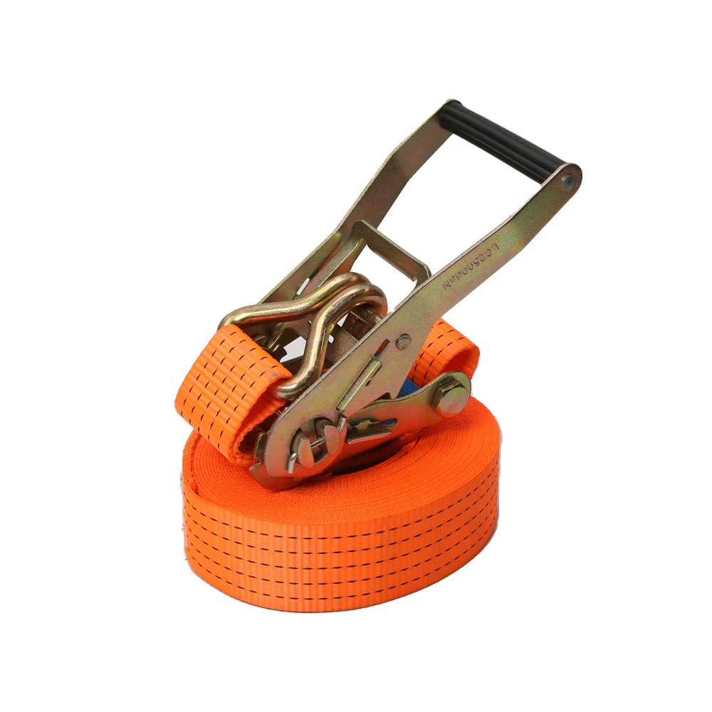 Heavy Duty Ratchet Strap Tie Down Construction 2inch Heavy Duty Cargo ...