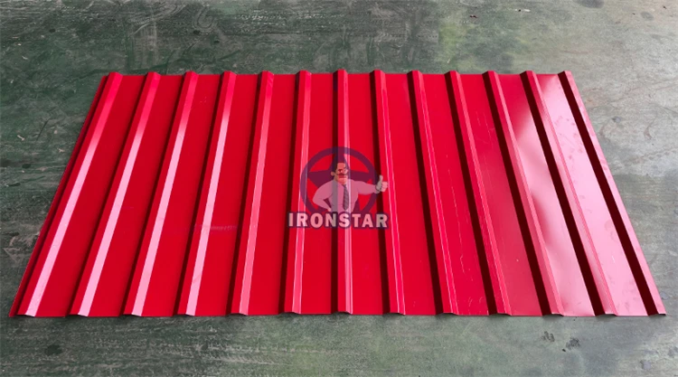IRONSTAR 2024 Year PBU PBR PANEL Double Layer Roll Forming Machine