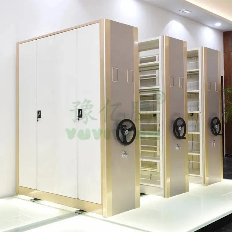 6 Layer Double Side Shelves Archive Library Mobile Shelving| Alibaba.com