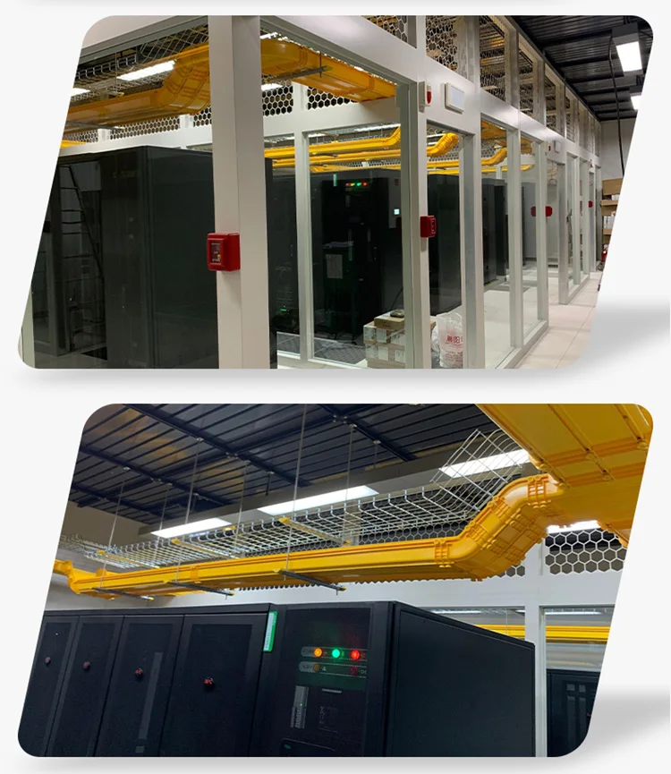 Fiber Cable Tray Ventilation & Heat Dissipation Low Smoke Halogen Free ...