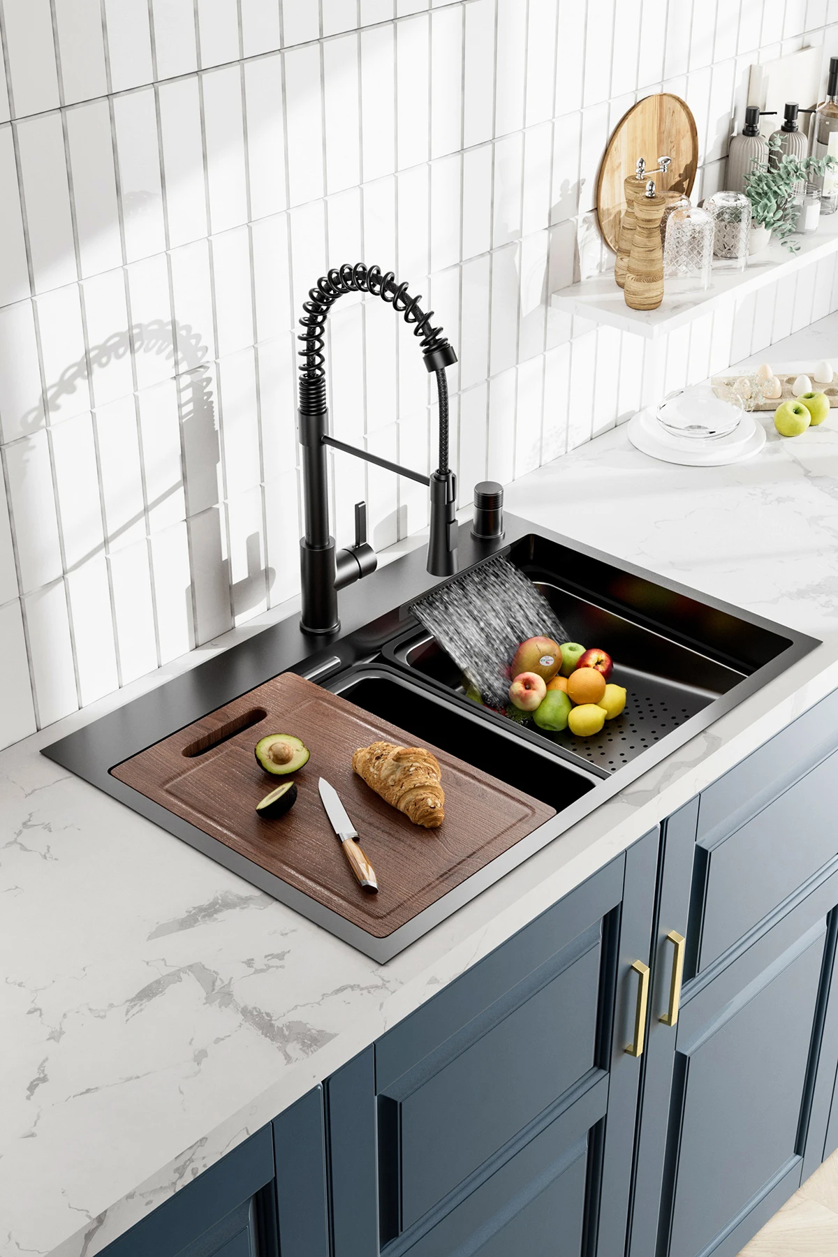 Tiktok Smart Whale Sink - 304 Stainless Steel Kitchen Sink