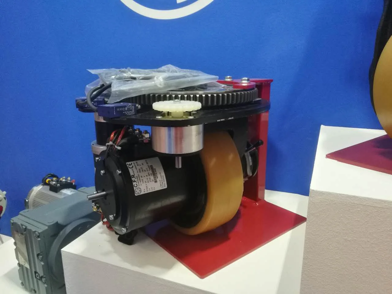 Agv Robot Wheel Agv Drive Unit Bldc Driving Wheel Horizontal Drive ...