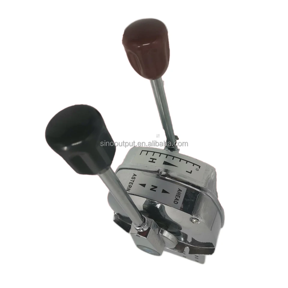Different Type of Marine Control Lever Manual Control for Single and ...