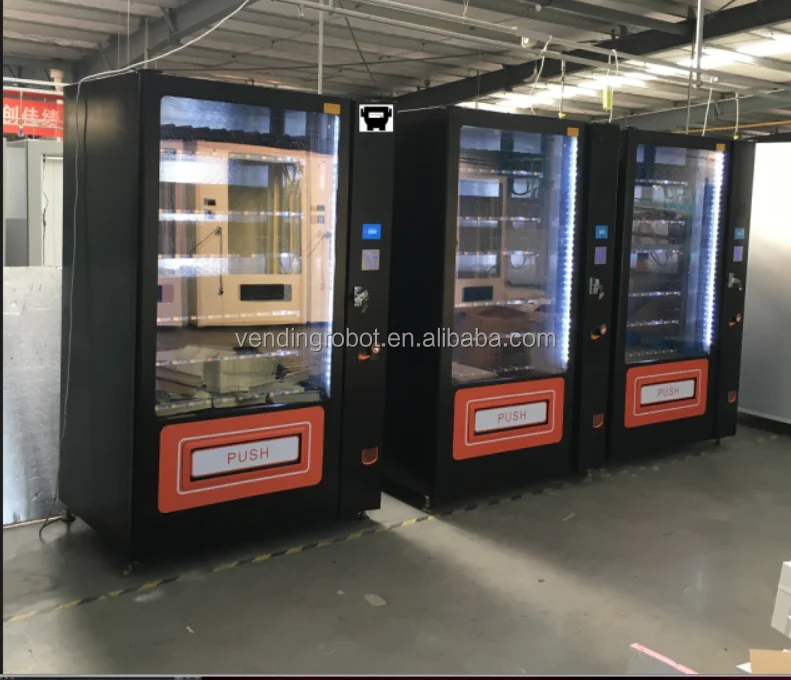 Combo Vending Machine - Big Capacity & Compressor Cooling
