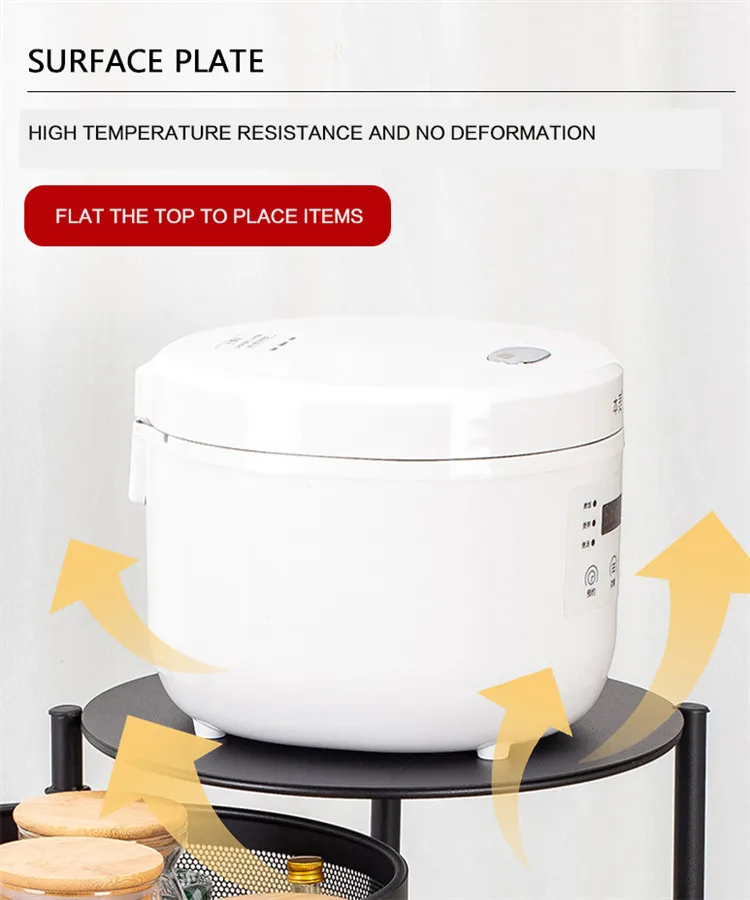 5-layer Kitchen Round Storage Rotating Organizer Food Vegetable Push ...