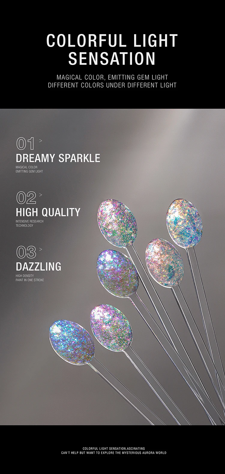 Bbm Mermaid Iridescent Colors Multichrome Irregular Pieces Sequins ...