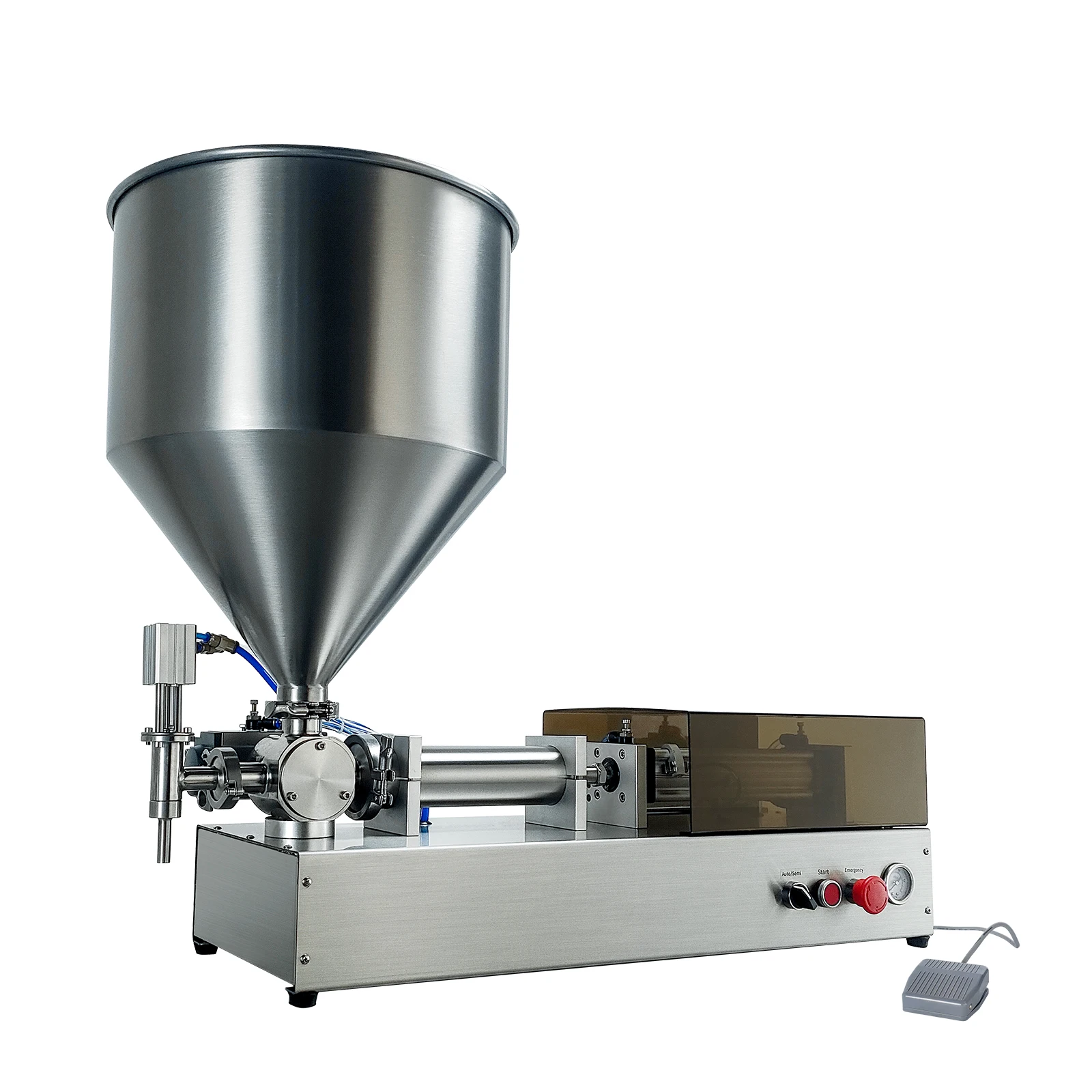 Volumetric Liquid Honey Sugar Piston Filler for Paste Piston Filler ...