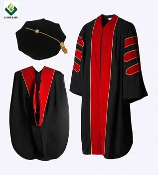 Customized Suit Doctoral Graduation Gown/phd Gown/doctoral Robe Plus ...