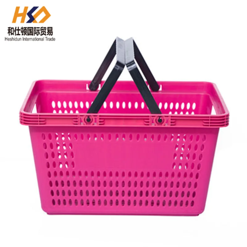 Grocery Storage Supermarket Plastic Shopping Basket - Buy Plastic ...