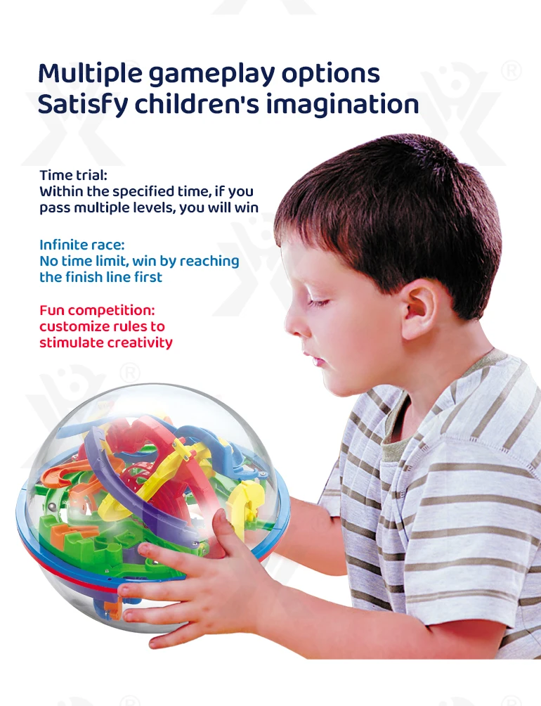 Chengji Magical Intellect Ball Children Early Educational 138 Steps ...