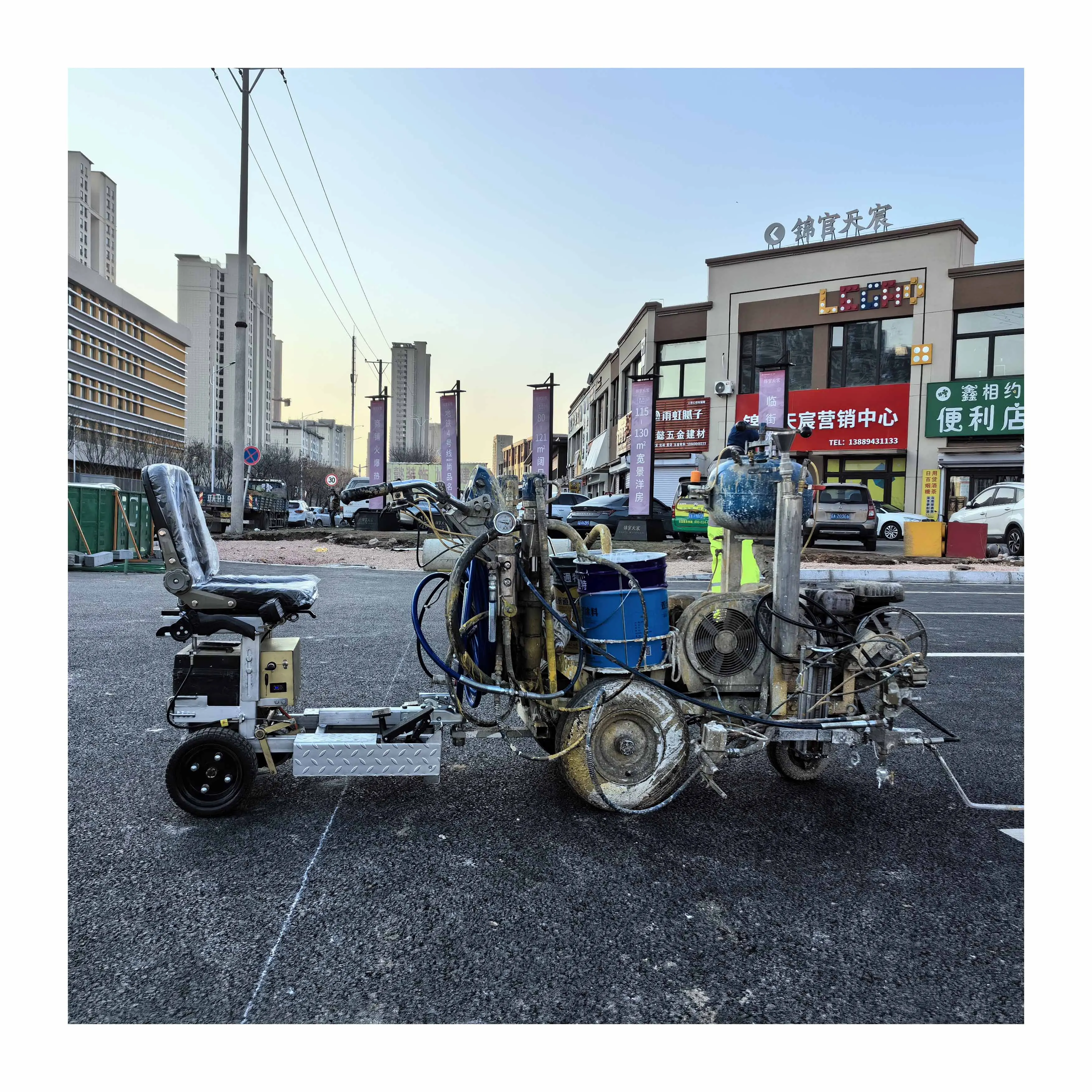 Graco Pump Highway Pavement Airless Linestriper Cold Paint Road ...