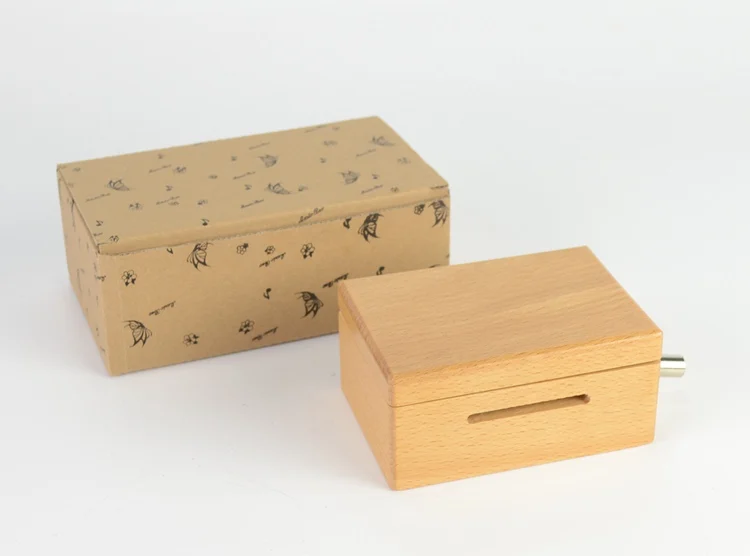 Wooden 15 Note Paper Strip Diy Music Box - Buy Paper Strip Music Box ...