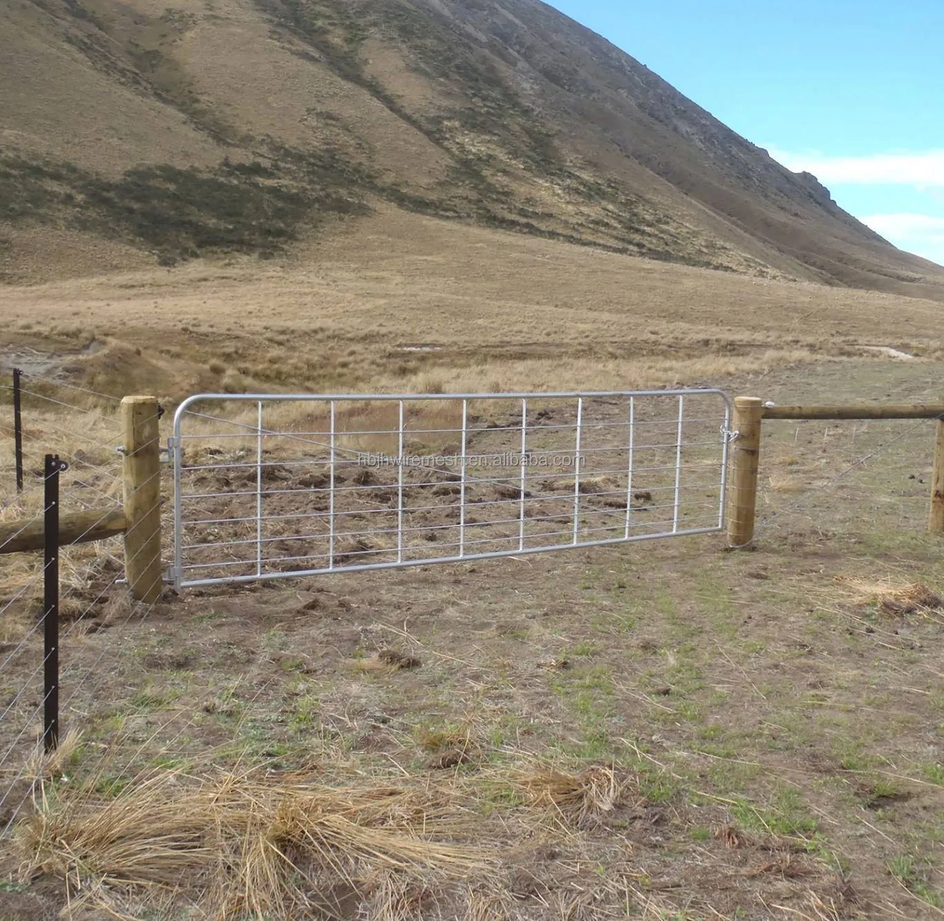 14ft Metal Livestock Farm Field Fence Gate Wire Mesh Farm Gate| Alibaba.com