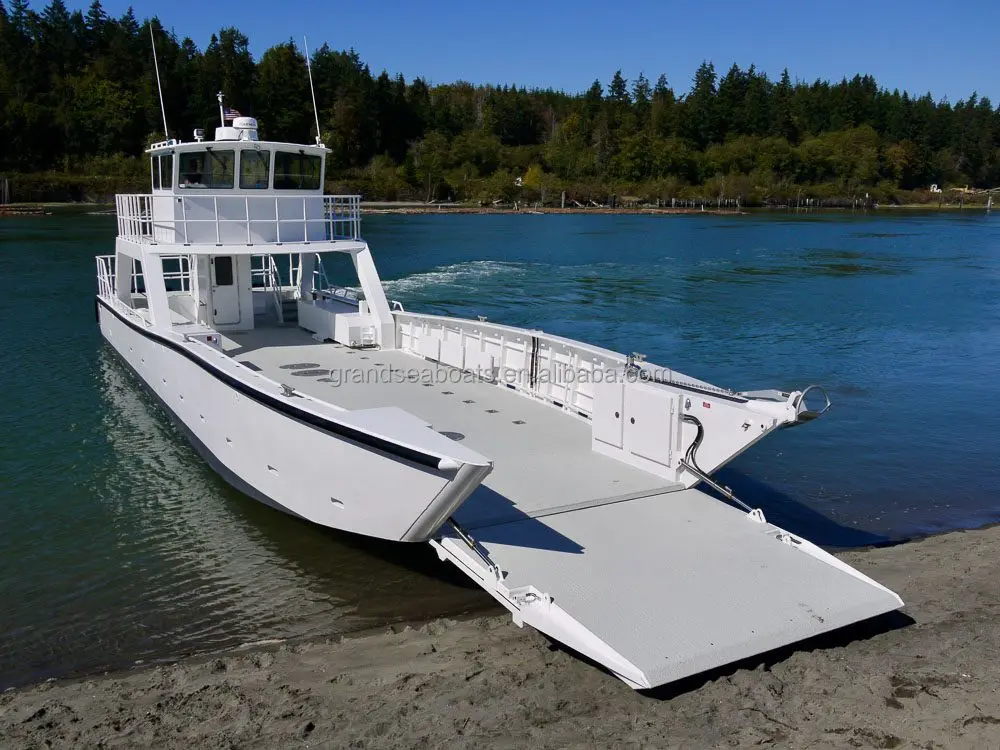 Grandsea 20m Aluminium Work Boat Barge Land Craft Vessel for Sale