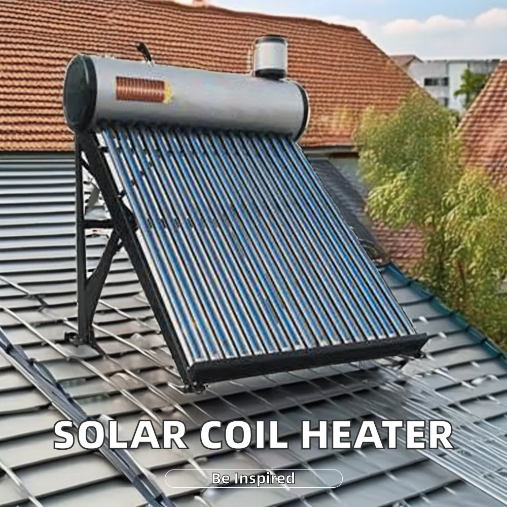 Copper Coil Evacuated Tube Solar Water Heater for Pool