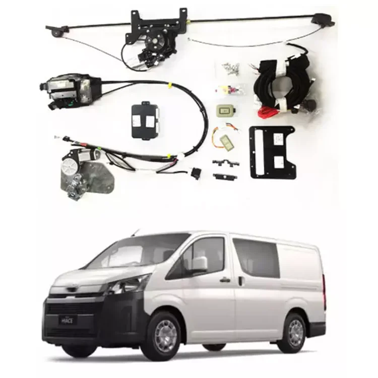 RHD Electric Sliding Door Kit For Hiace Granace Premium Super Grandia ...