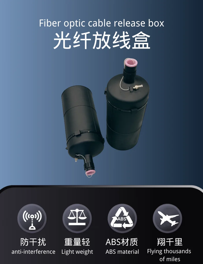 FPV Drone Optical Fiber Kit - Fly up to 30KM Distance