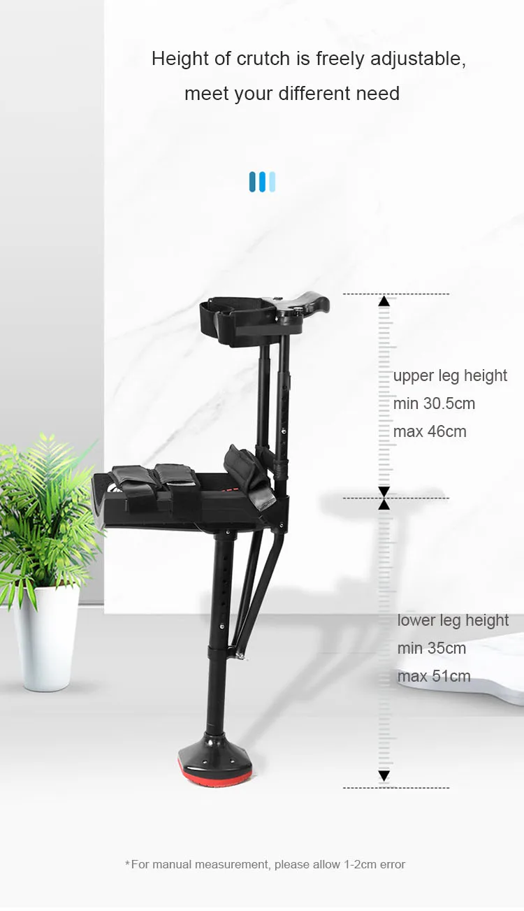 HICO Ankle Fracture Sprain Walker - Adjustable & Durable