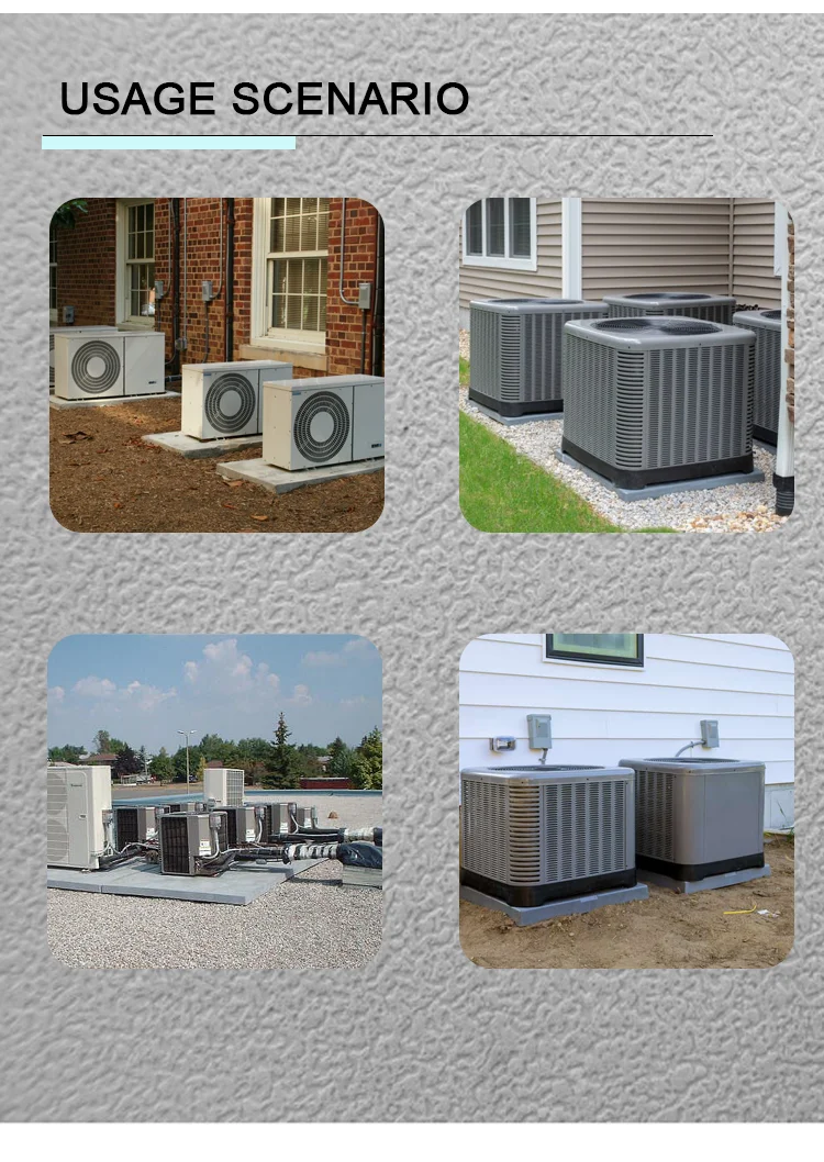 2023 New Air Conditioner Outdoor Condenser Pad Aircon Equipment Pad ...