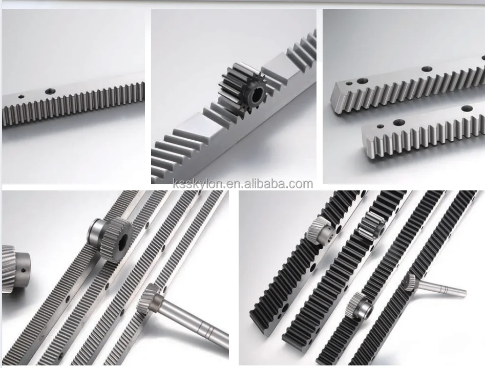 High Precision Din6 M1.5 15*15m*1000mm Grinding Helical Gear Rack And ...
