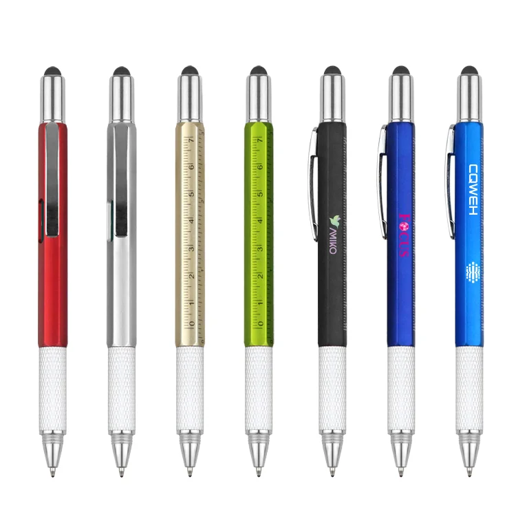 Custom Logo Multi-functional Ballpoint Pen 1.0mm Writing Width Abs ...
