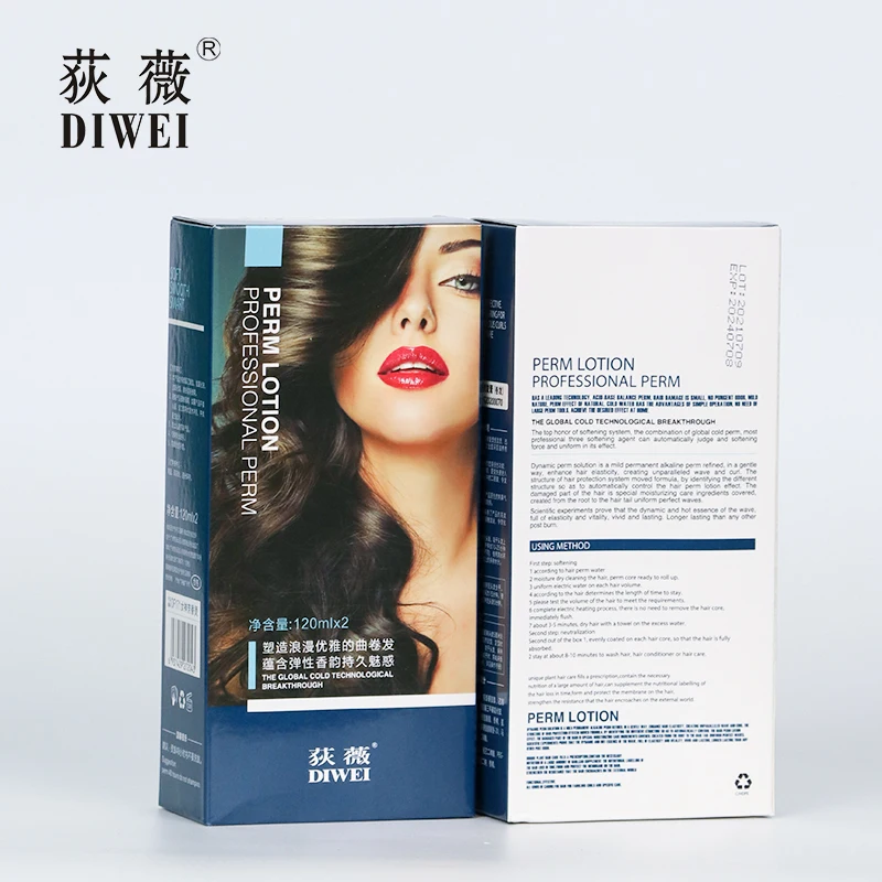 Cold Wave Hair Process