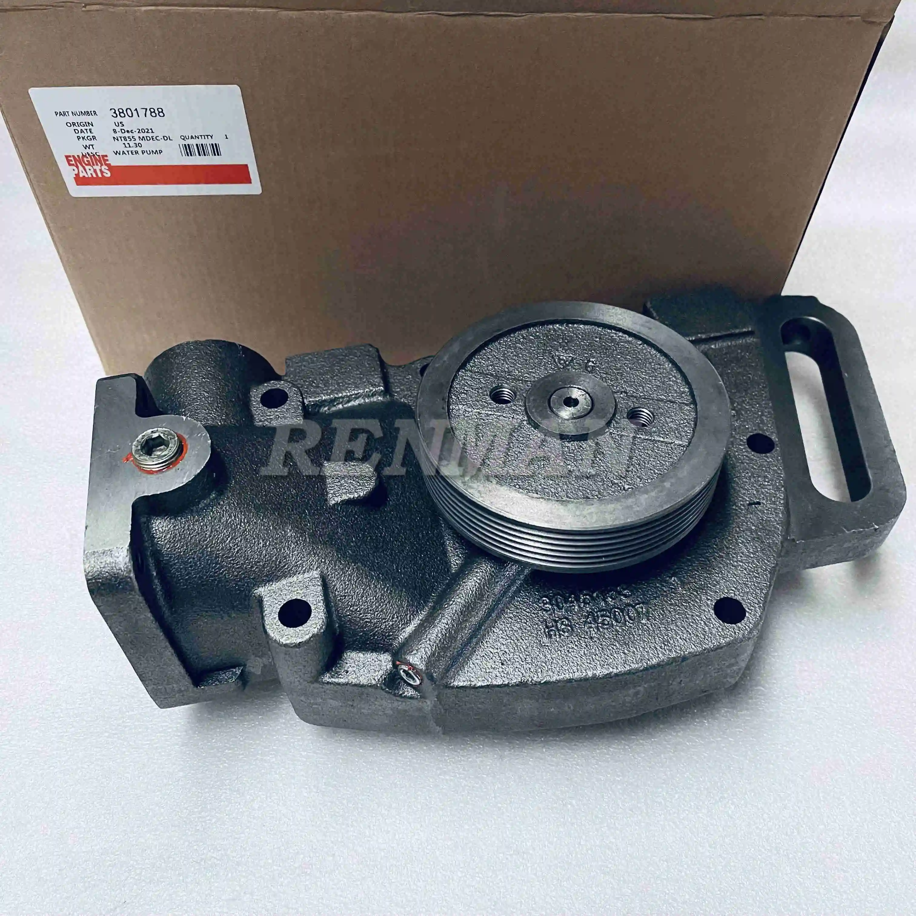 Cummins NTA855 NT855 Water Pump - OEM Diesel Engine Parts