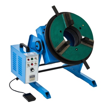 Metal Rotating Positioner 200kg Rotary Welding Fixture For Welding ...