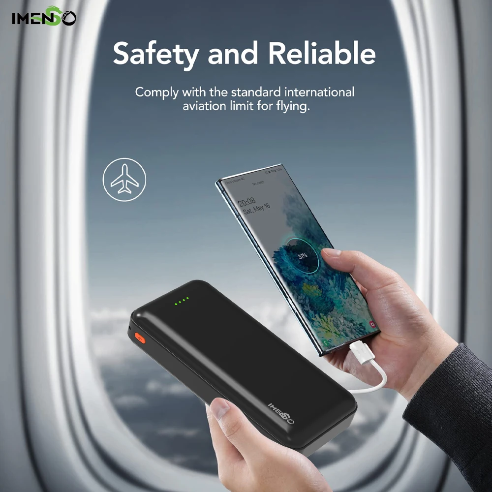 IMENSO Superior Safety and Reliable 2.1A Fast Charging Power Bank ...