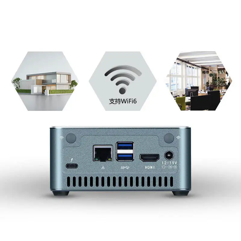 Customized I3 I5 I7 Fanless Mini Computer Barebone Ops 6th 11th Gen Ops ...