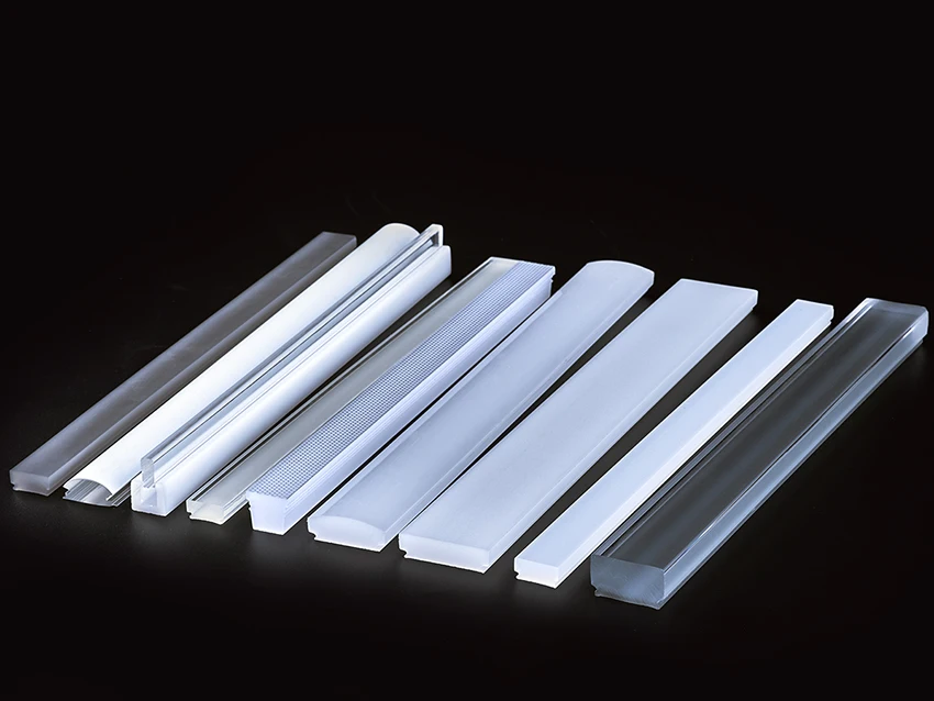 Custom Sizes Flexible Clear Acrylic Square Bar PMMA Rod