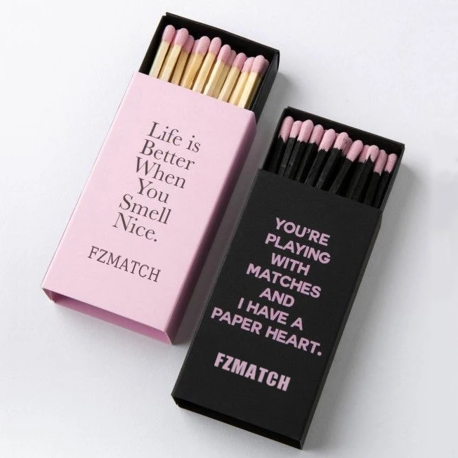 Stick Matches - Customized Safety Match Boxes & Colors
