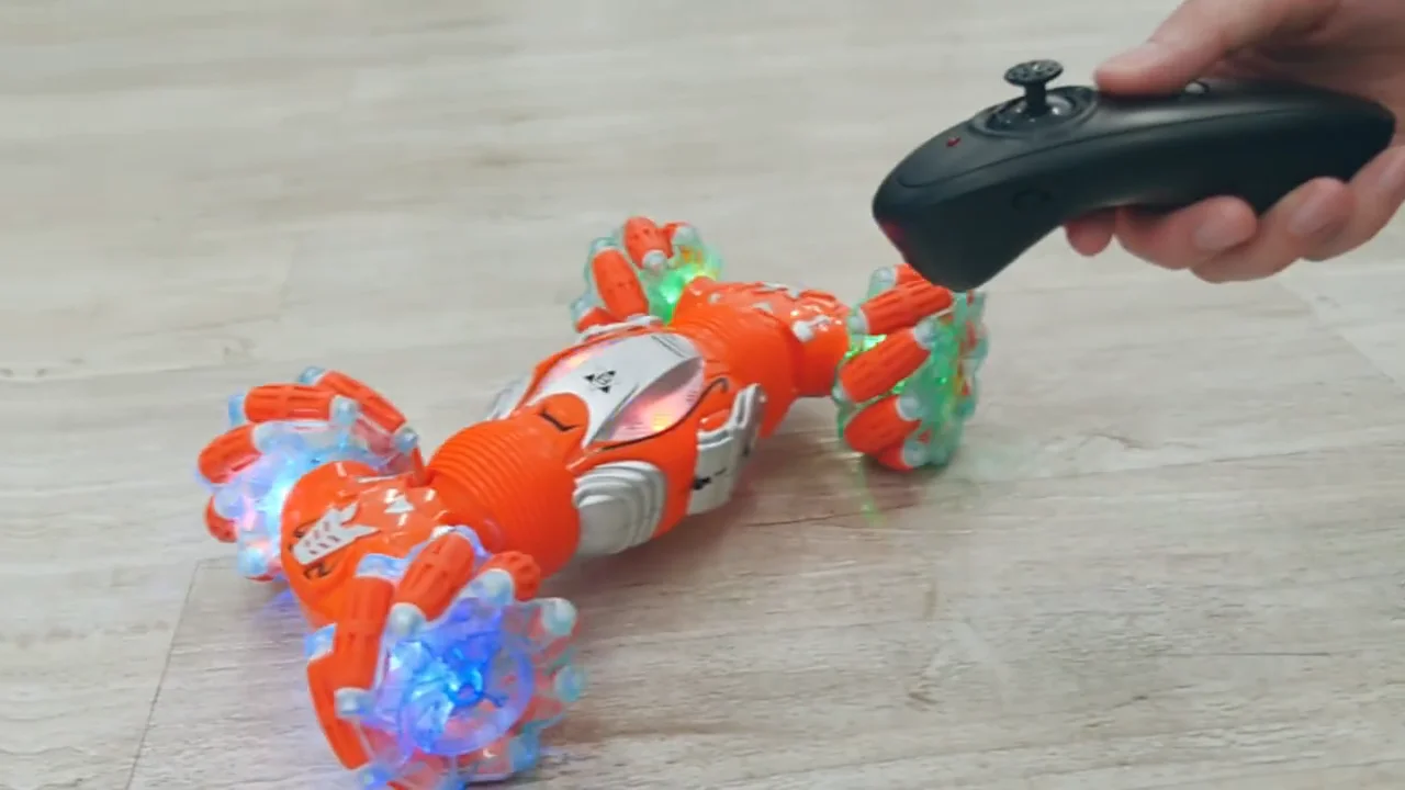 4wd 2.4ghz Remote Control Car,Deformable All-terrain Off Road Car,360 ...