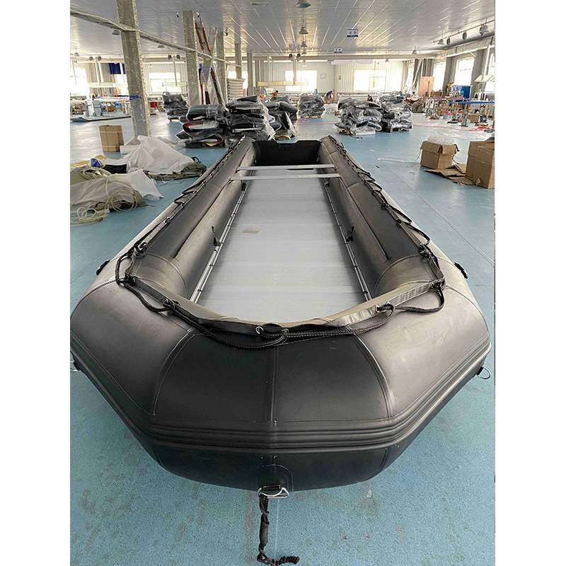 2023 Inflatable Folding Boat Pvc Kayak Boat Rowing Boat Outdoor River ...