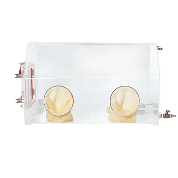 Laboratory Vacuum Small And Simple Acrylic Glove Box,Dust-free ...