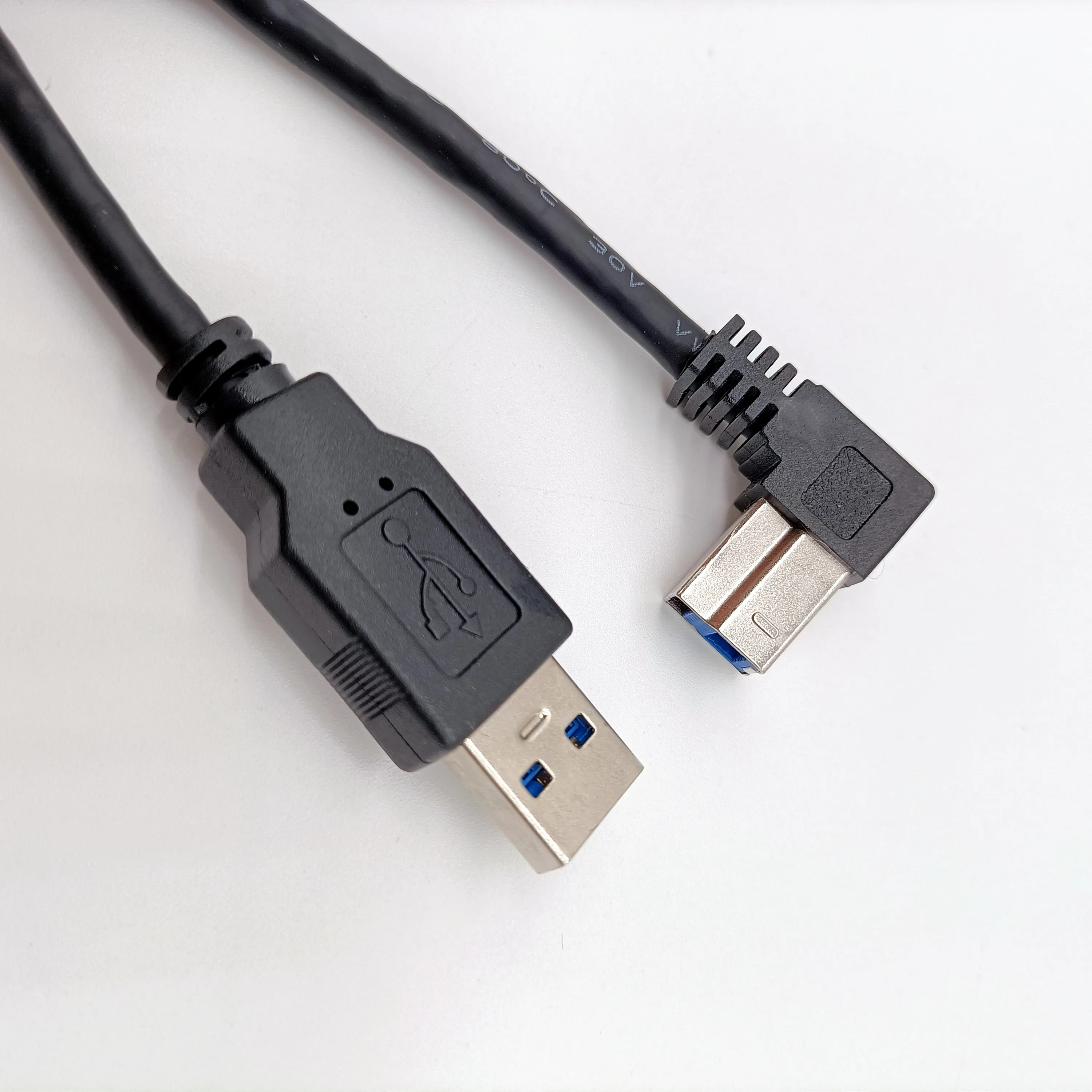 USB 3.0 90 Degree Right Angle Printer Cable Type a Male to B Male ...