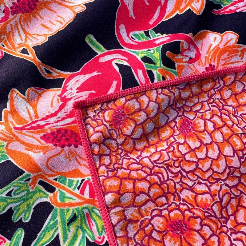 Custom Design 100% Recycled Quick Dry Microfiber Beach Towels