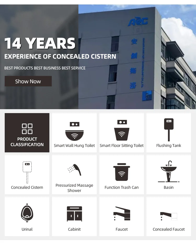 Pp Hidden Water Tank Concealed Cistern Tube Durable Stylish Wall Hung ...